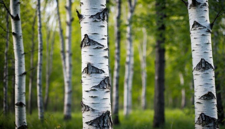 Common Trees with White Bark